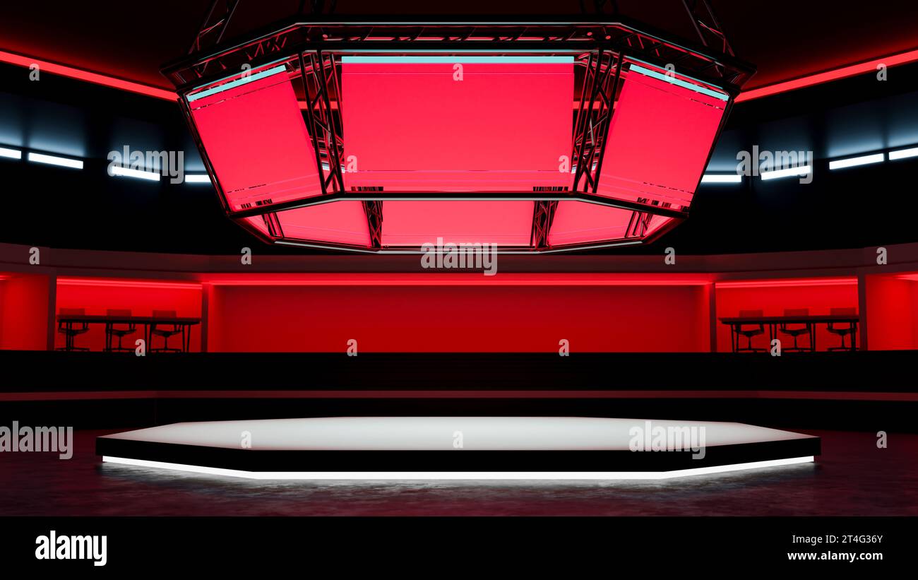 Tv presenter 3d hi-res stock photography and images - Alamy