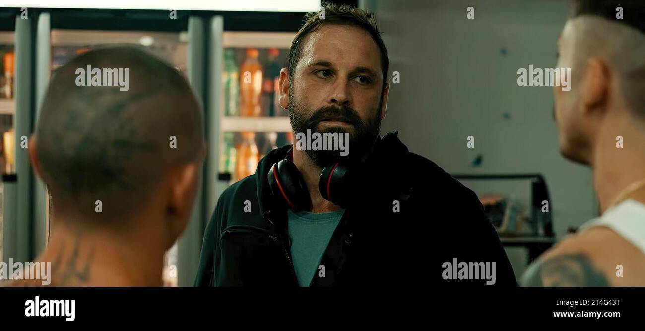 KANE, Nathan Phillips (center), 2023. © Saban Films /Courtesy Everett ...