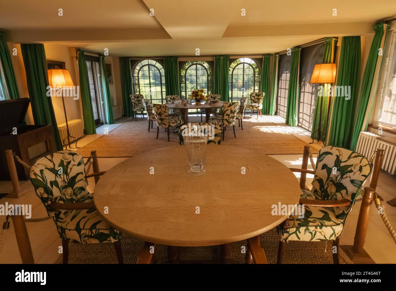 England, Kent, Westerham, Chartwell, Winston Churchill's Home, Dining ...