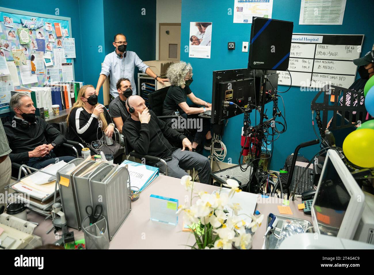 OLD DADS, from left: producer Bill Block, producer Monica Levinson ...