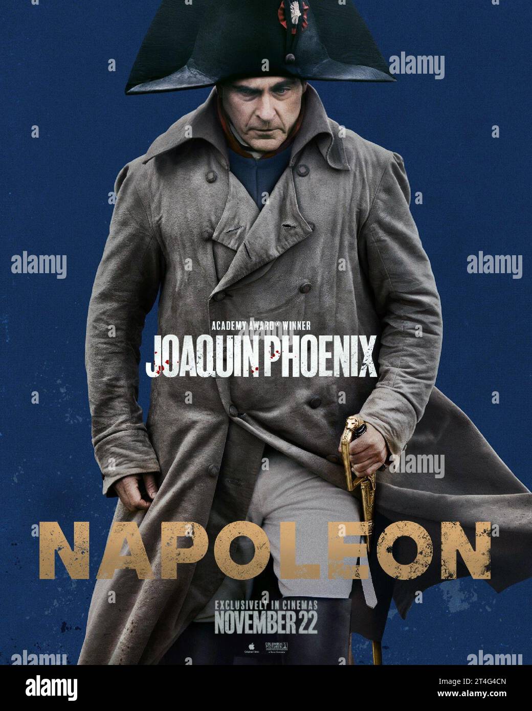 NAPOLEON, character poster, Joaquin Phoenix as Napoleon Bonaparte, 2023 ...