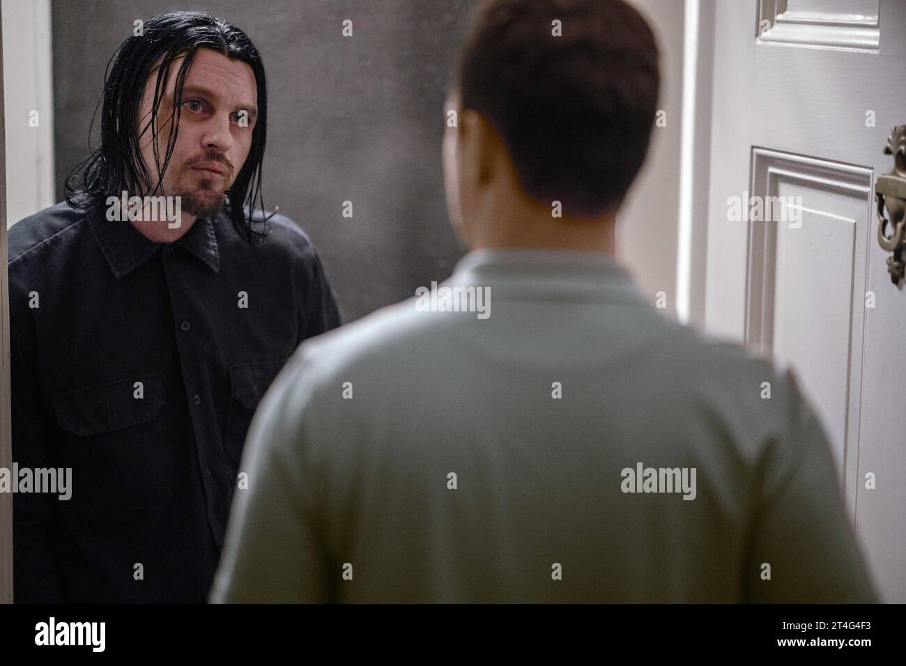REPTILE, from left: Michael Pitt, Justin Timberlake, 2023. ph: Eli ...