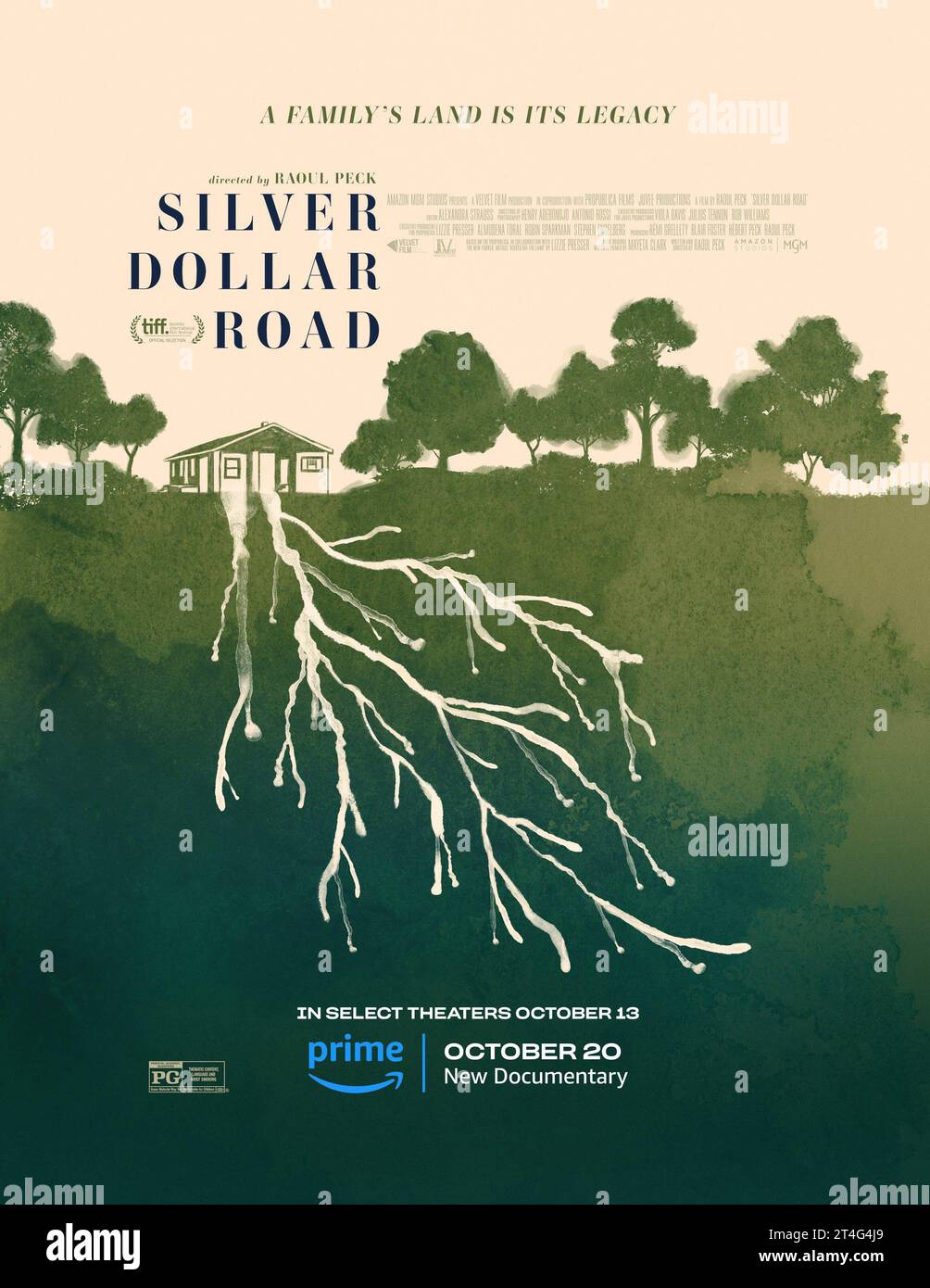 SILVER DOLLAR ROAD, poster, 2023. © Amazon Studios / Courtesy Everett ...