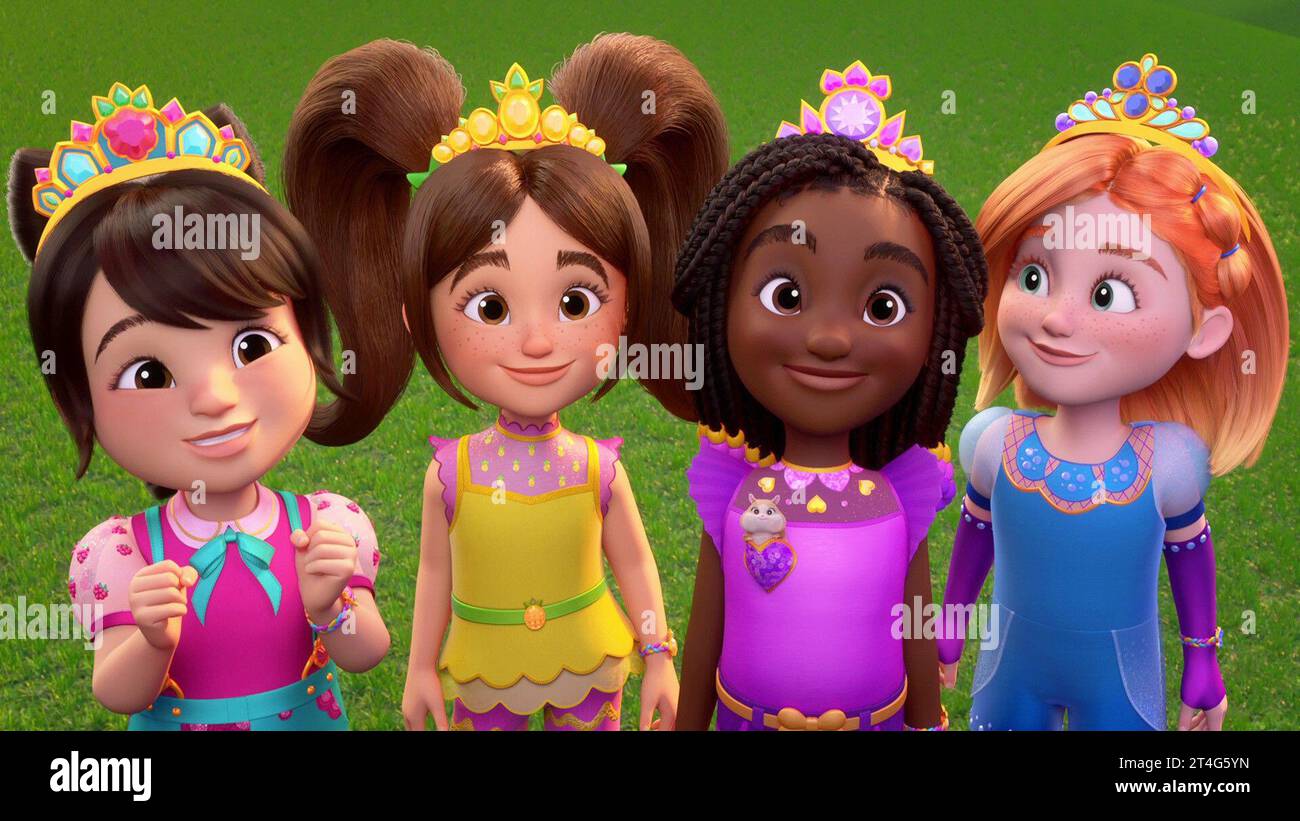 PRINCESS POWER, from left: Rita Raspberry (voice: Trinity Jo-Li Bliss ...