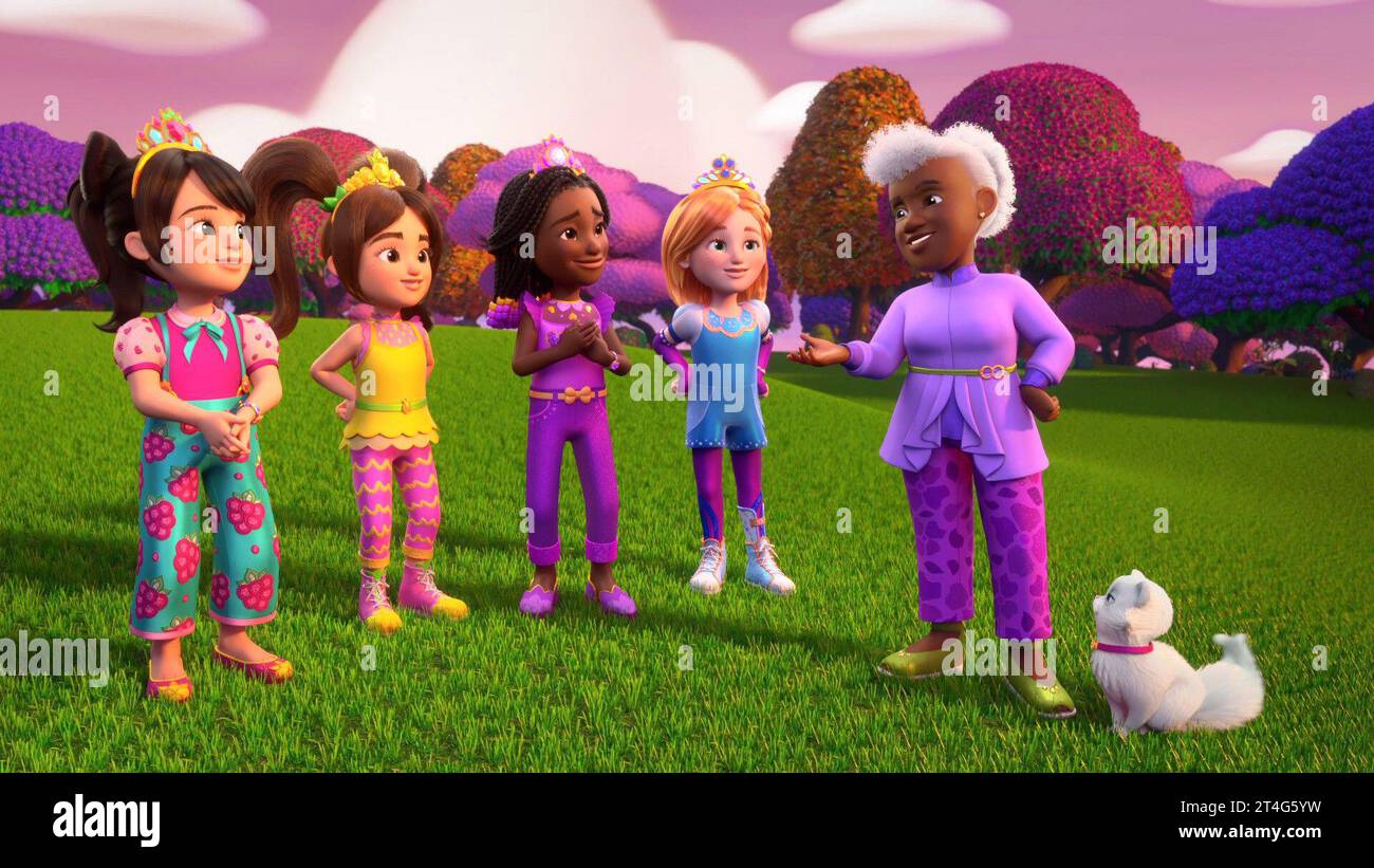 PRINCESS POWER, from left: Rita Raspberry (voice: Trinity Jo-Li Bliss ...