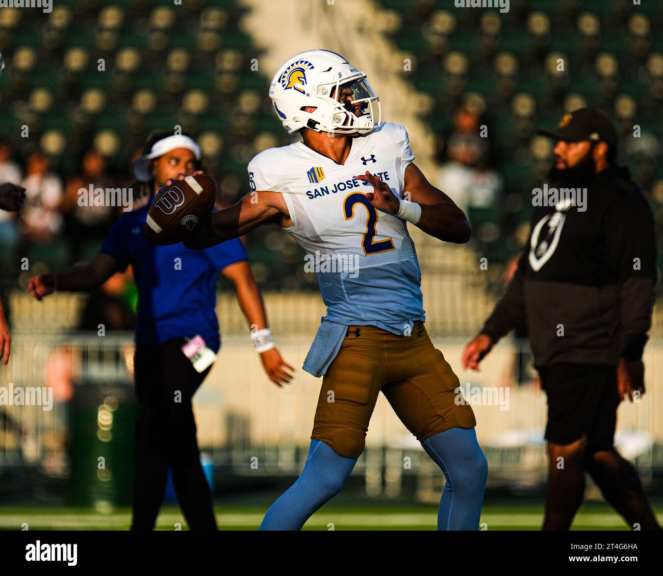 October 28, 2023: San Jose State Spartans quarterback Chevan Cordeiro ...