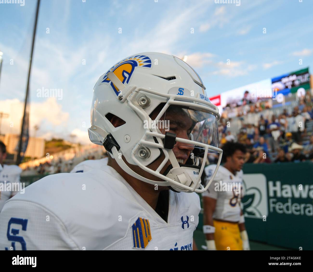 October 28, 2023: San Jose State Spartans quarterback Chevan Cordeiro ...