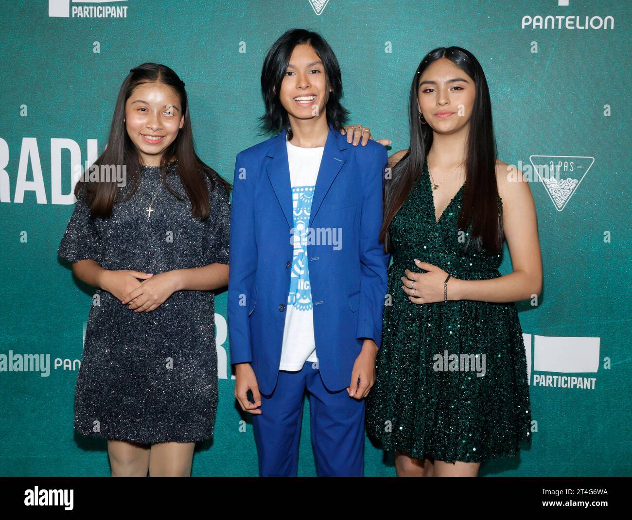 LOS ANGELES, CA - OCTOBER 30: Mia Fernanda Solis, Danilo Guardiola and ...