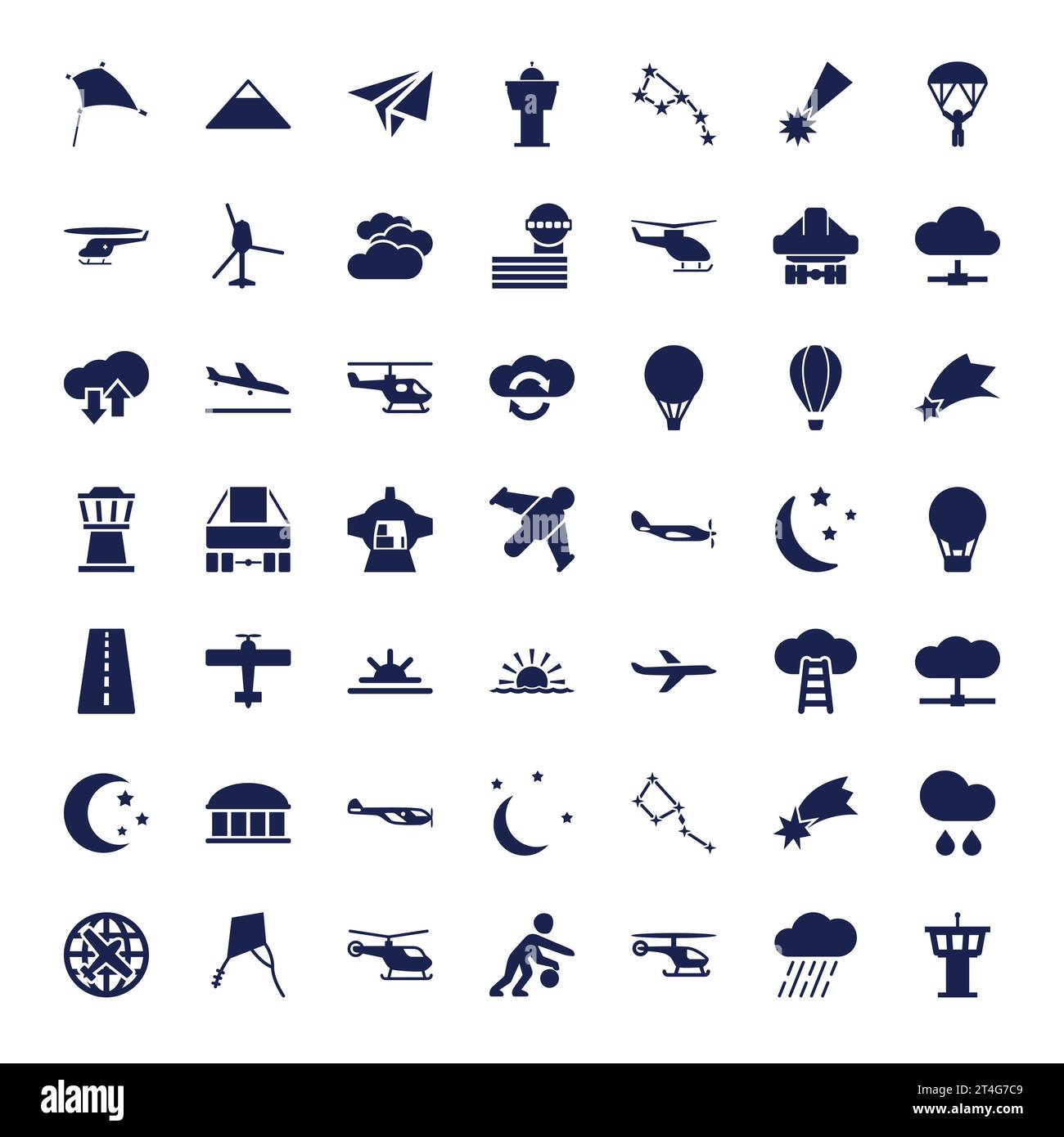 Moon kite Stock Vector Images - Alamy