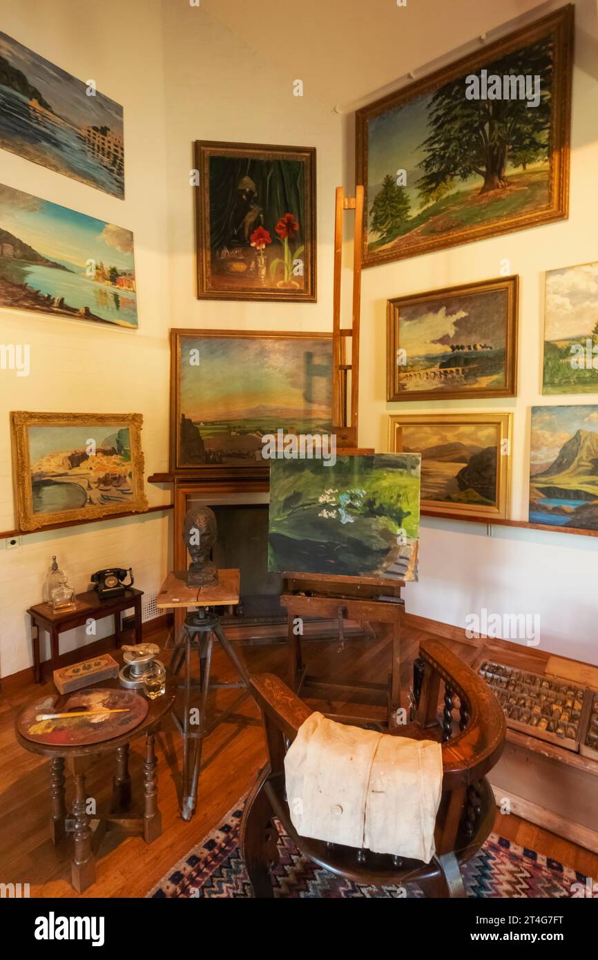 England, Kent, Westerham, Chartwell, Winston Churchill's Home, The ...