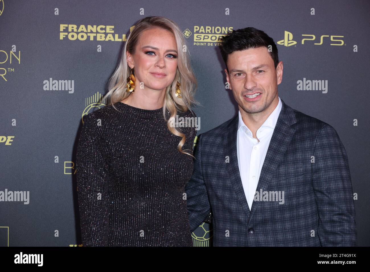 Paris, France. 30th October, 2023. Amanda Ilestedt and Rainer Muller ...