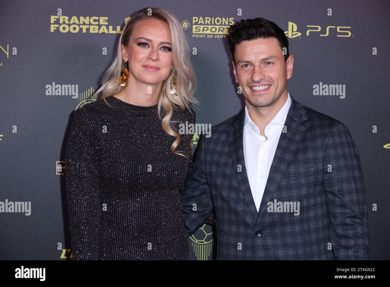 Paris, France. 30th October, 2023. Amanda Ilestedt and Rainer Muller ...