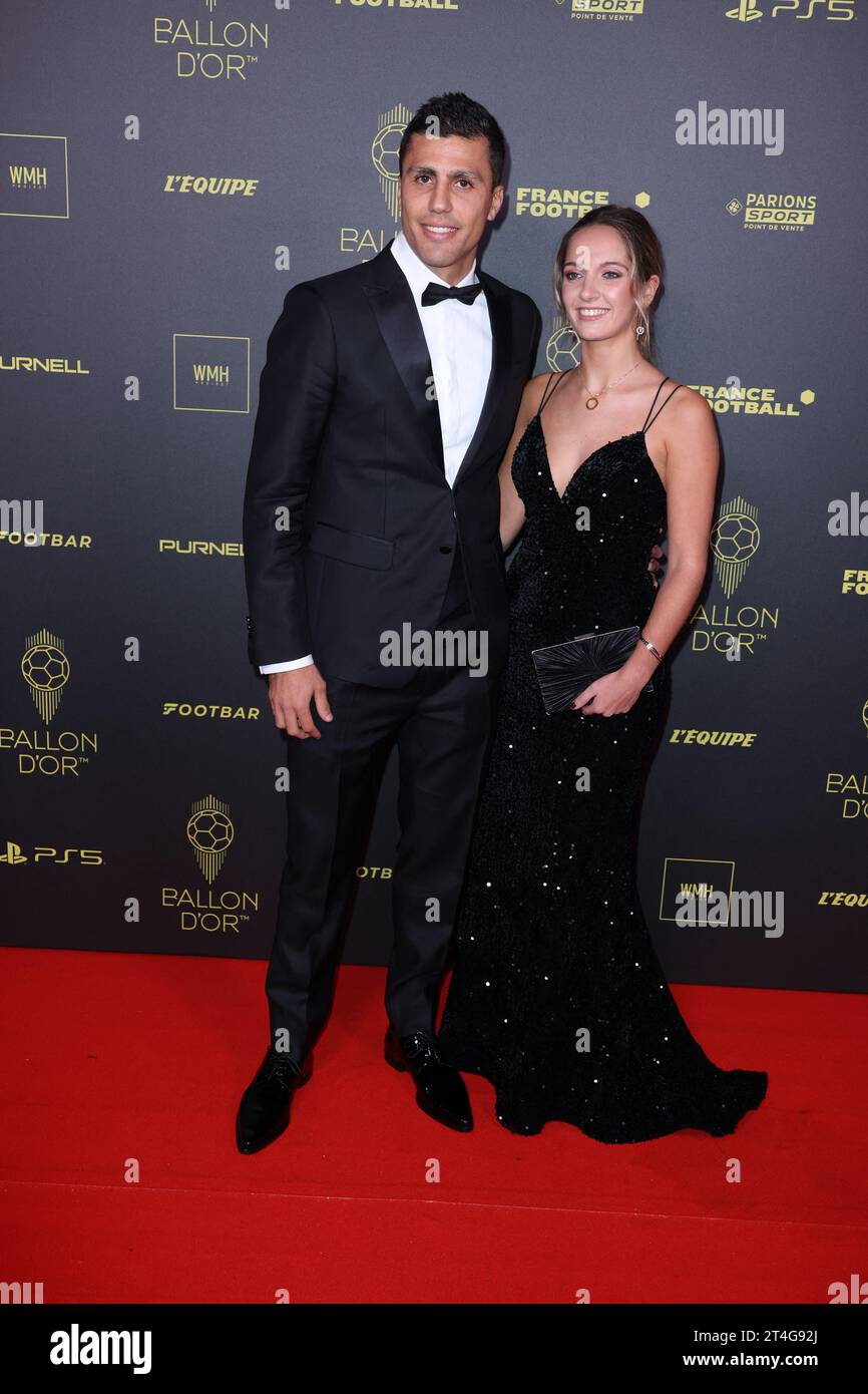 Paris, France. 30th October, 2023. Rodrigo Hernandez Cascante aka Rodri ...