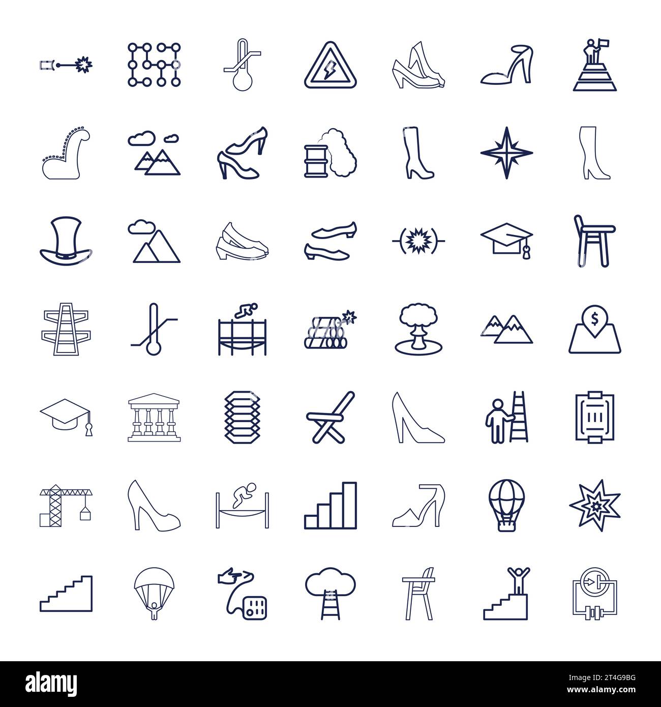 Baby high chair icon on hi-res stock photography and images - Alamy