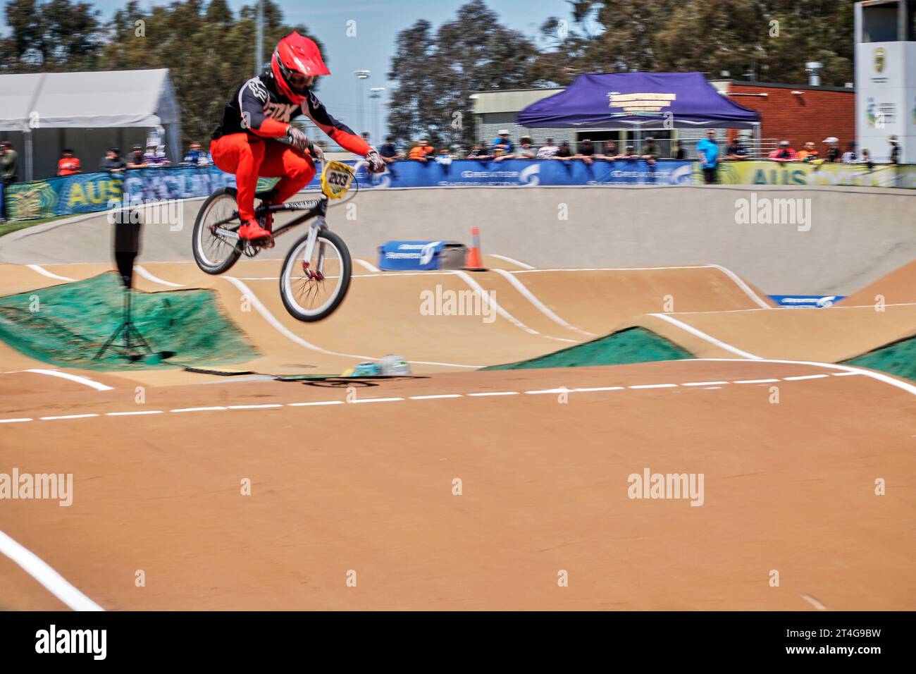 Shepparton Victoria Australia 30th October 2023. The Shepparton BMX ...