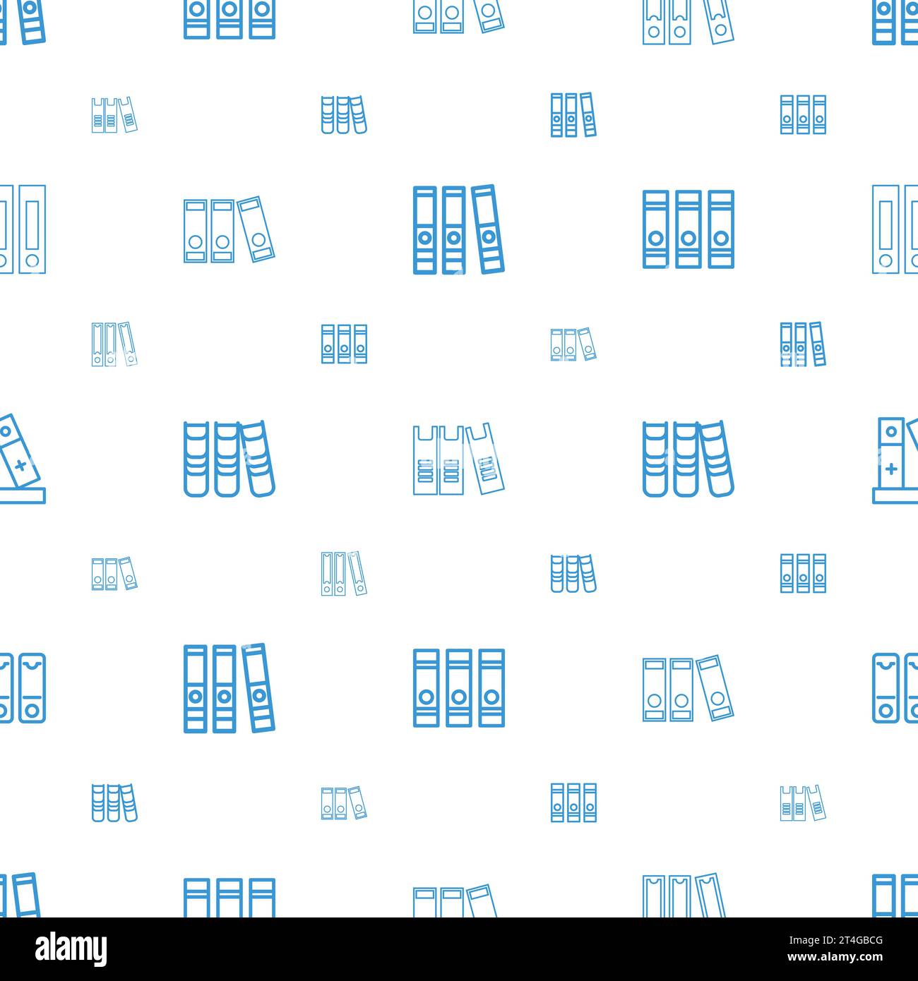 Binders icons pattern seamless white background Vector Image Stock Vector Image & Art - Alamy