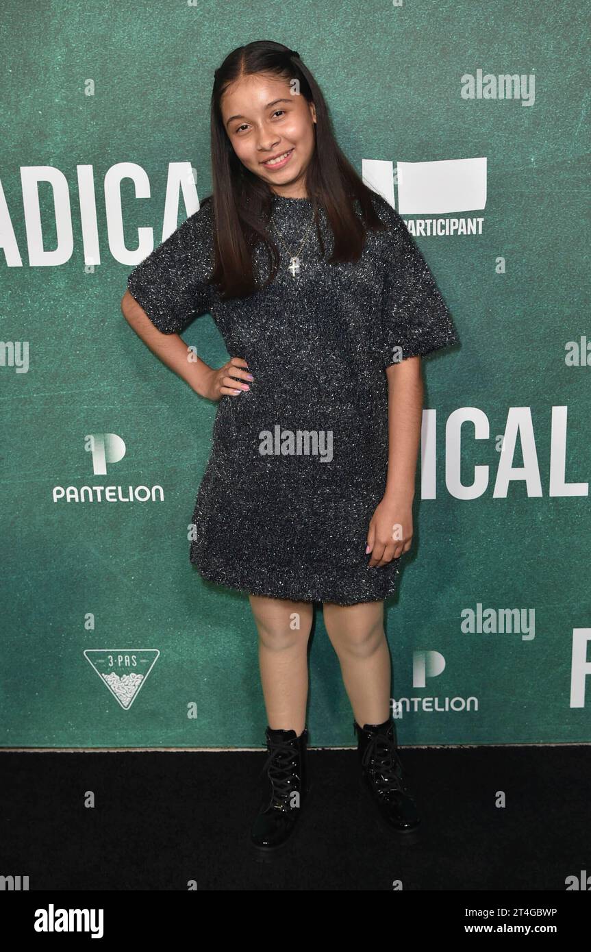 Jennifer Trejo arrives at the premiere of "Radical" on Monday, Oct. 30 ...