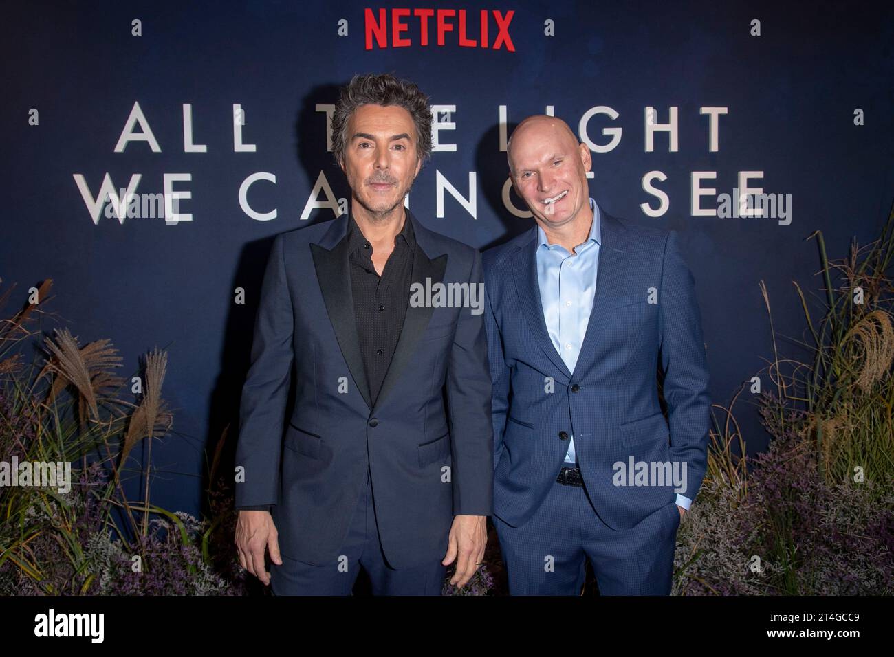 New York, United States. 30th Oct, 2023. Director Shawn Levy and author ...