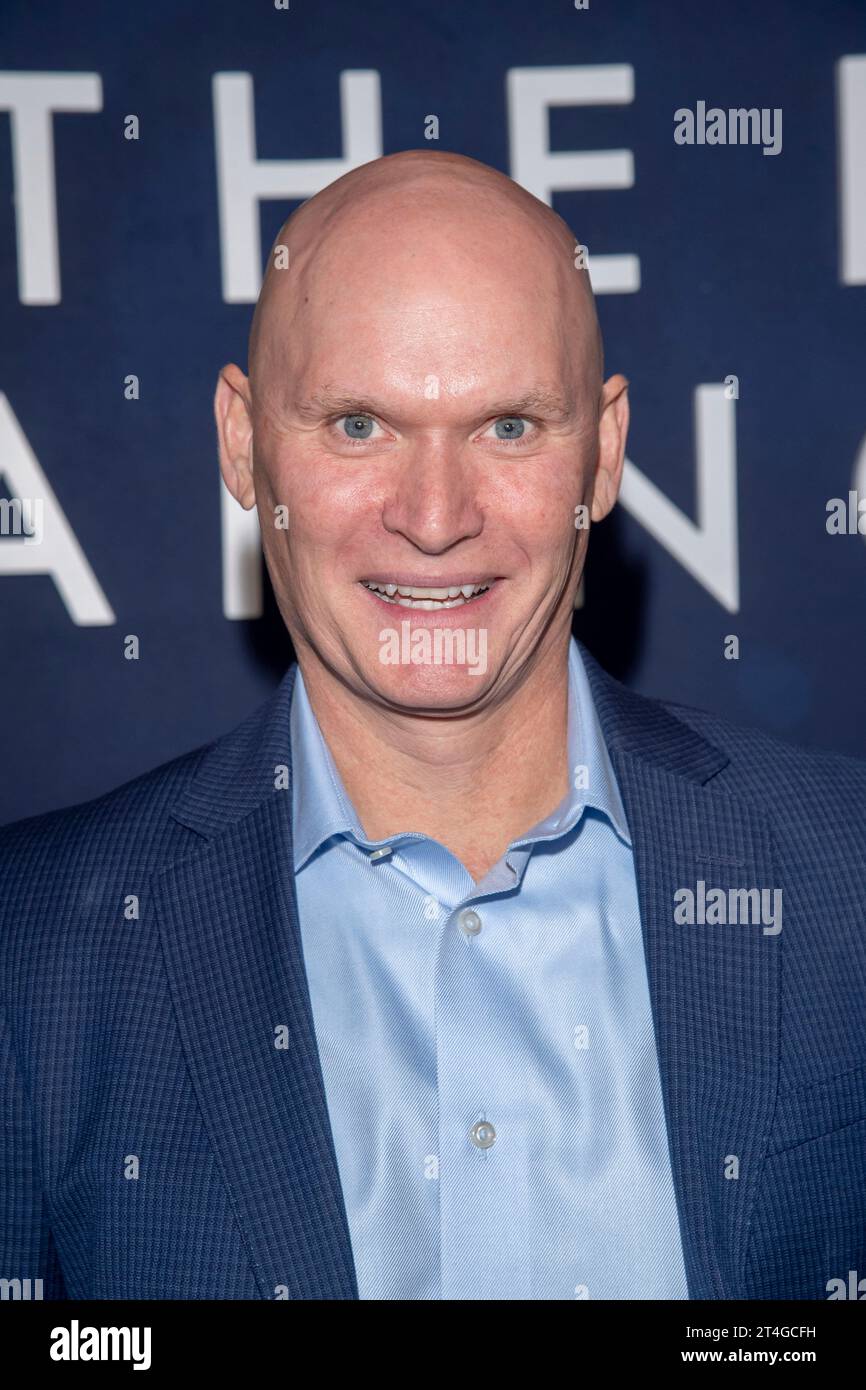 New York, United States. 30th Oct, 2023. Author Anthony Doerr attends ...