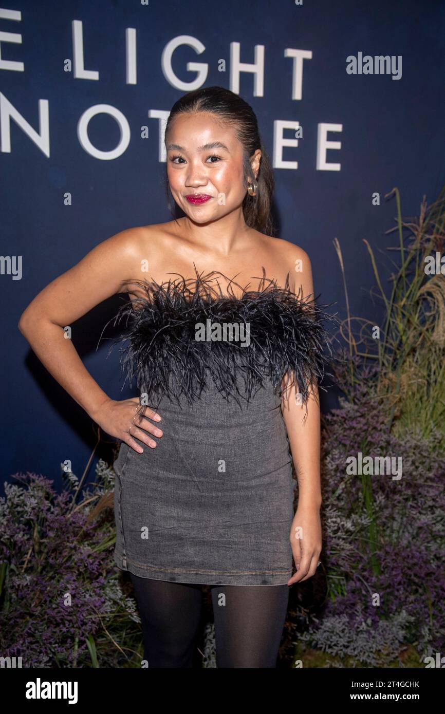 New York, United States. 30th Oct, 2023. Nadia Bilodeau attends Netflix ...