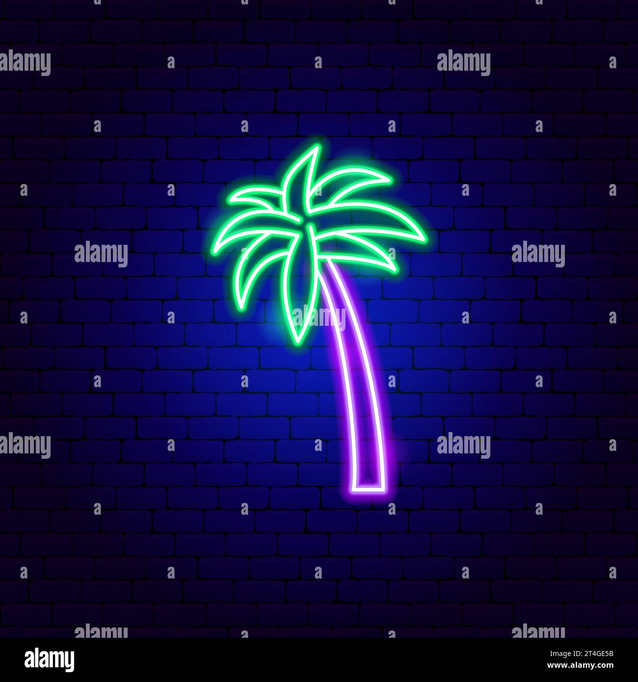 Party Palm Tree Neon Sign Stock Vector Image & Art - Alamy