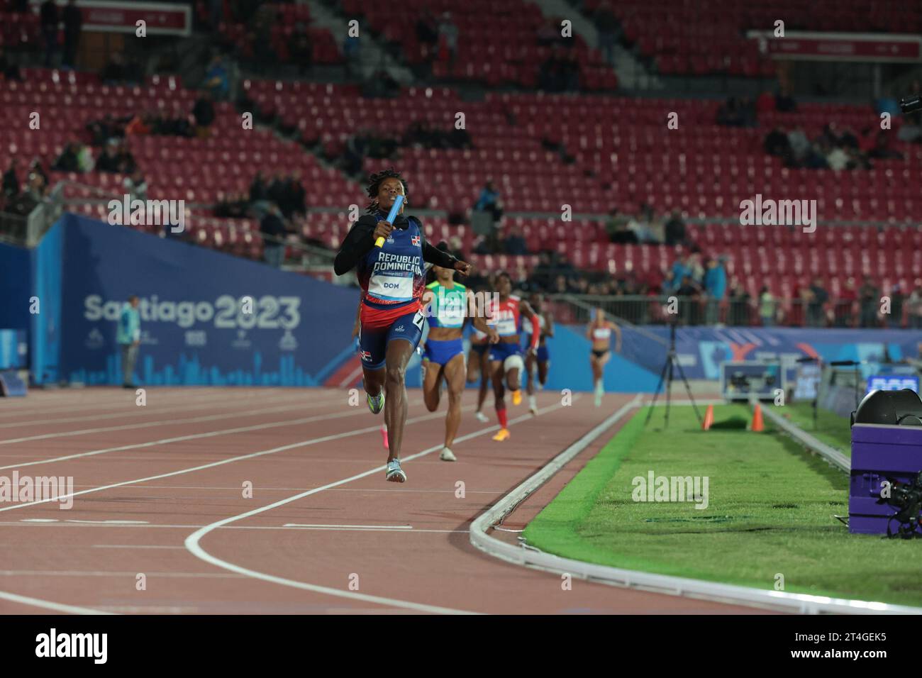 Santiago, Chile. 30th Oct, 2023. ATHLETICS/FINALS/TEST/MEN/GAMES/PAN ...