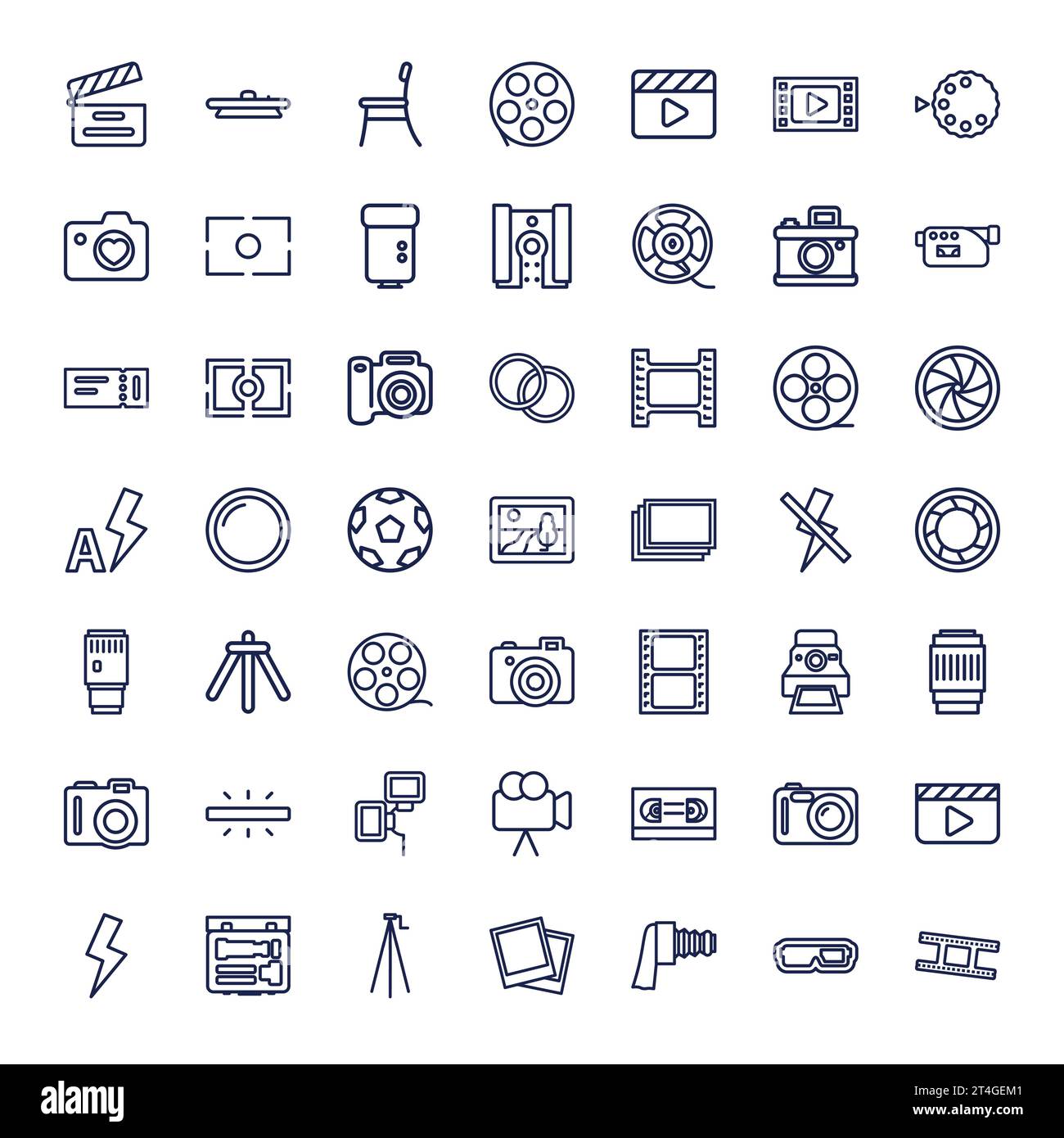 Printing film Stock Vector Images - Alamy