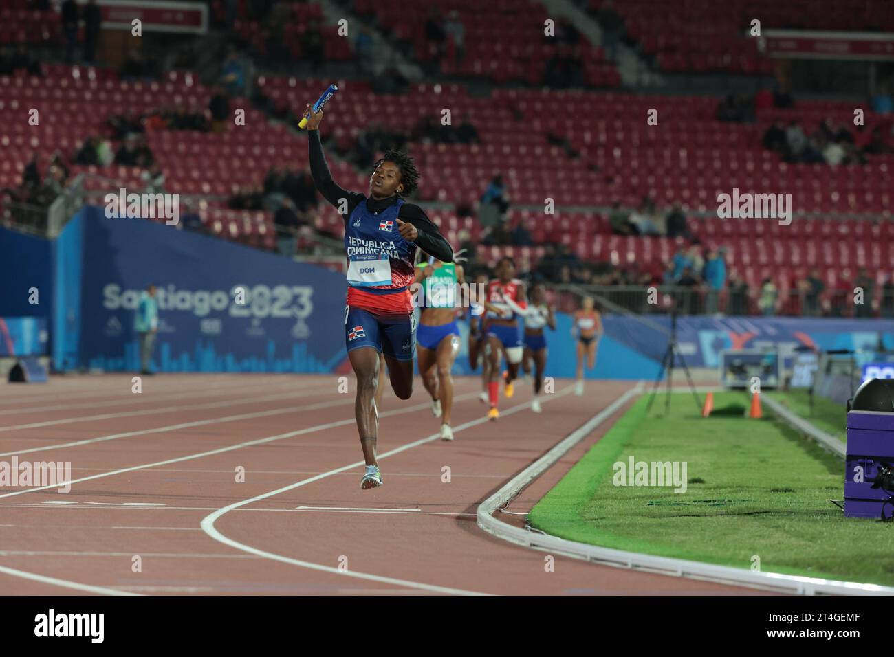 Santiago, Chile. 30th Oct, 2023. ATHLETICS/FINALS/TEST/MEN/GAMES/PAN ...