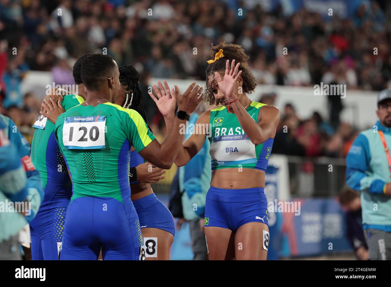 Santiago, Chile. 30th Oct, 2023. ATHLETICS/FINALS/TEST/MEN/GAMES/PAN ...