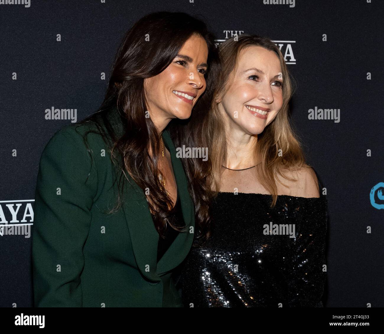 New York, USA. 24th Oct, 2023. Patricia Velásquez and Jennifer Kriz ...