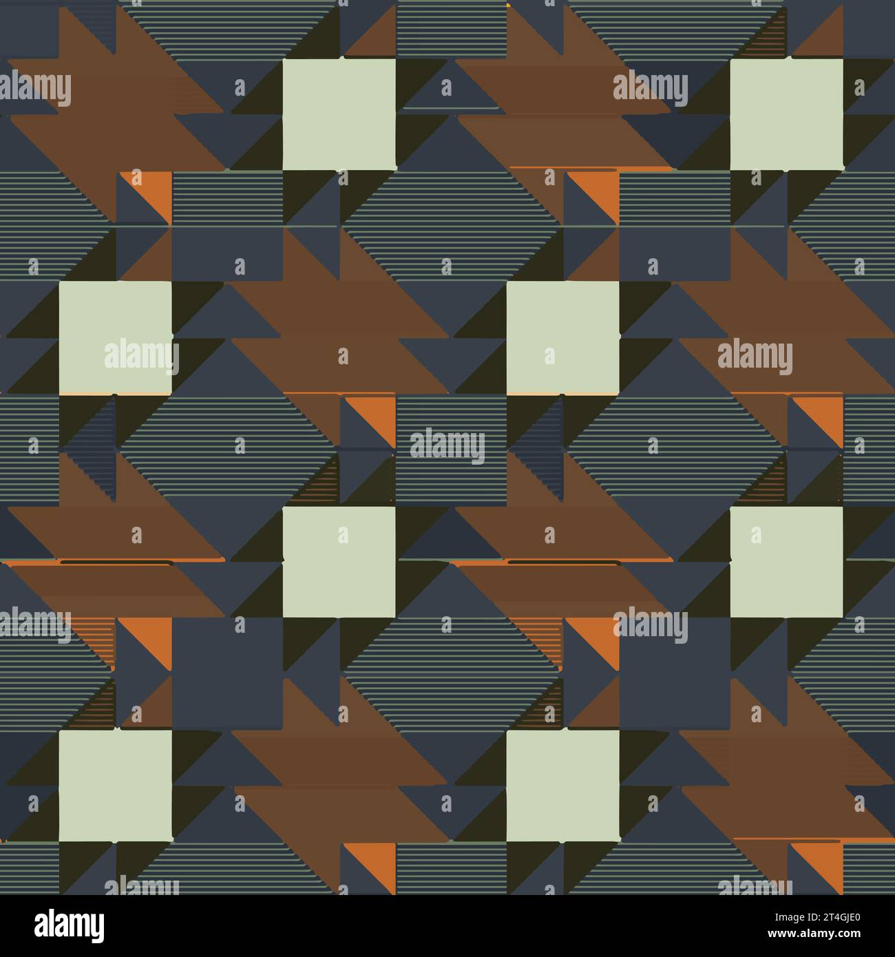 Modern Abstract Geometric Textile Seamless Pattern Perfect For Wallpapers Web Page Backgrounds