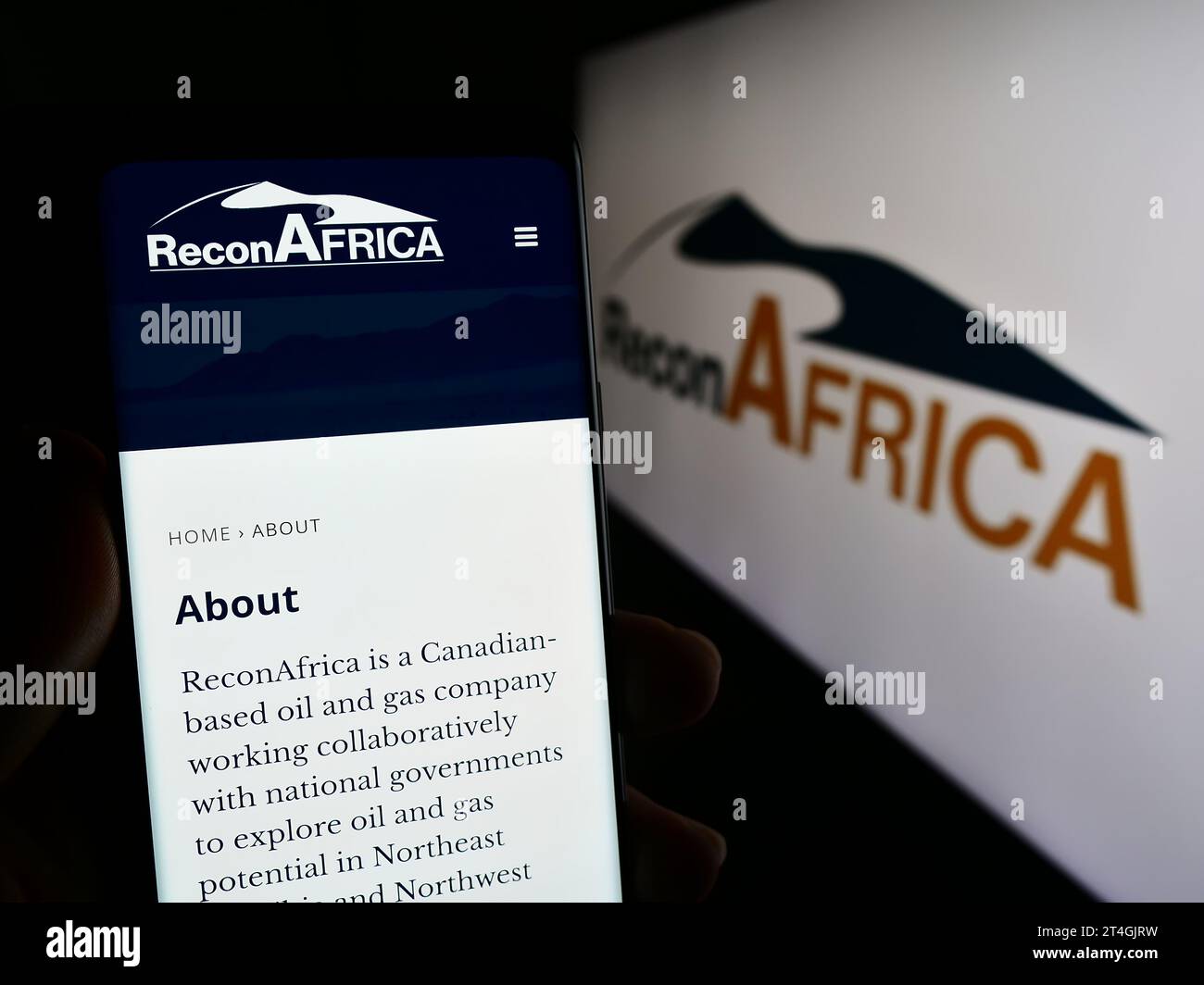 Reconafrica logo hi-res stock photography and images - Alamy