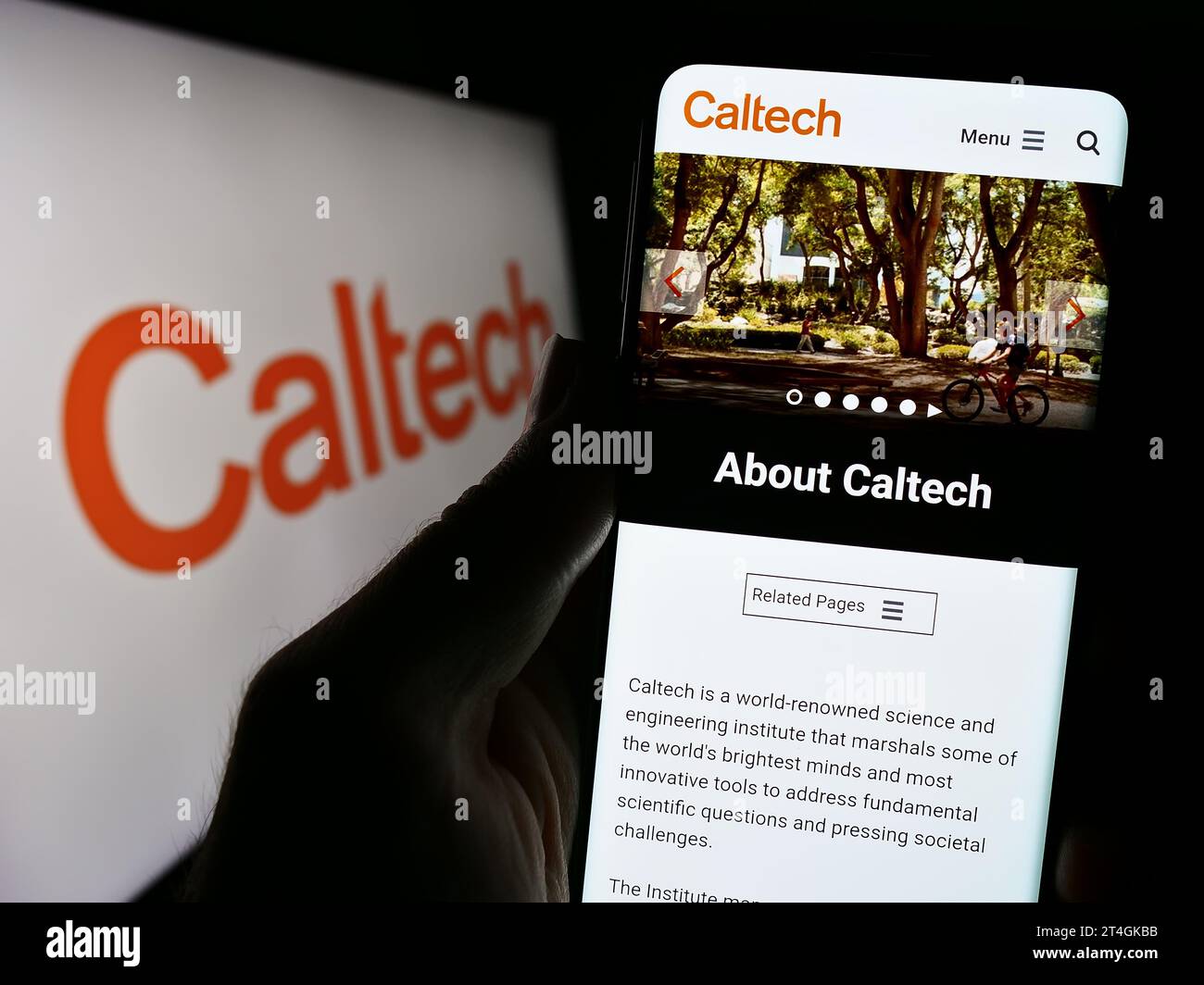 Caltech logo hi-res stock photography and images - Alamy