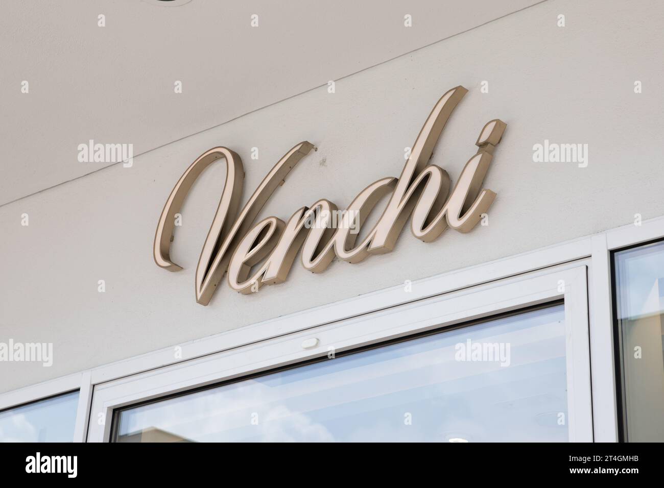 Bordeaux , France - 10 19 2023 : Venchi store sign Italian Chocolate ...