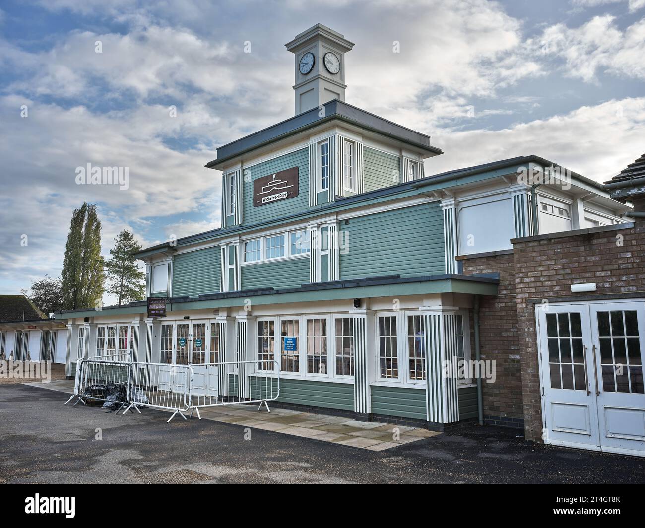 Central building at Wickstead Park children's adventure and play park ...