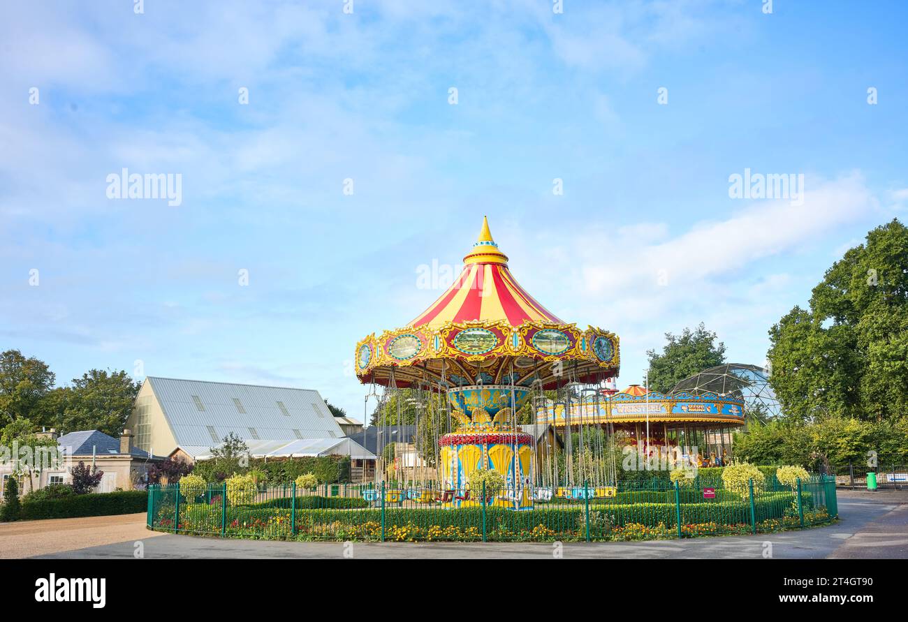 Carousel ride at Wickstead Park children's adventure and play park ...