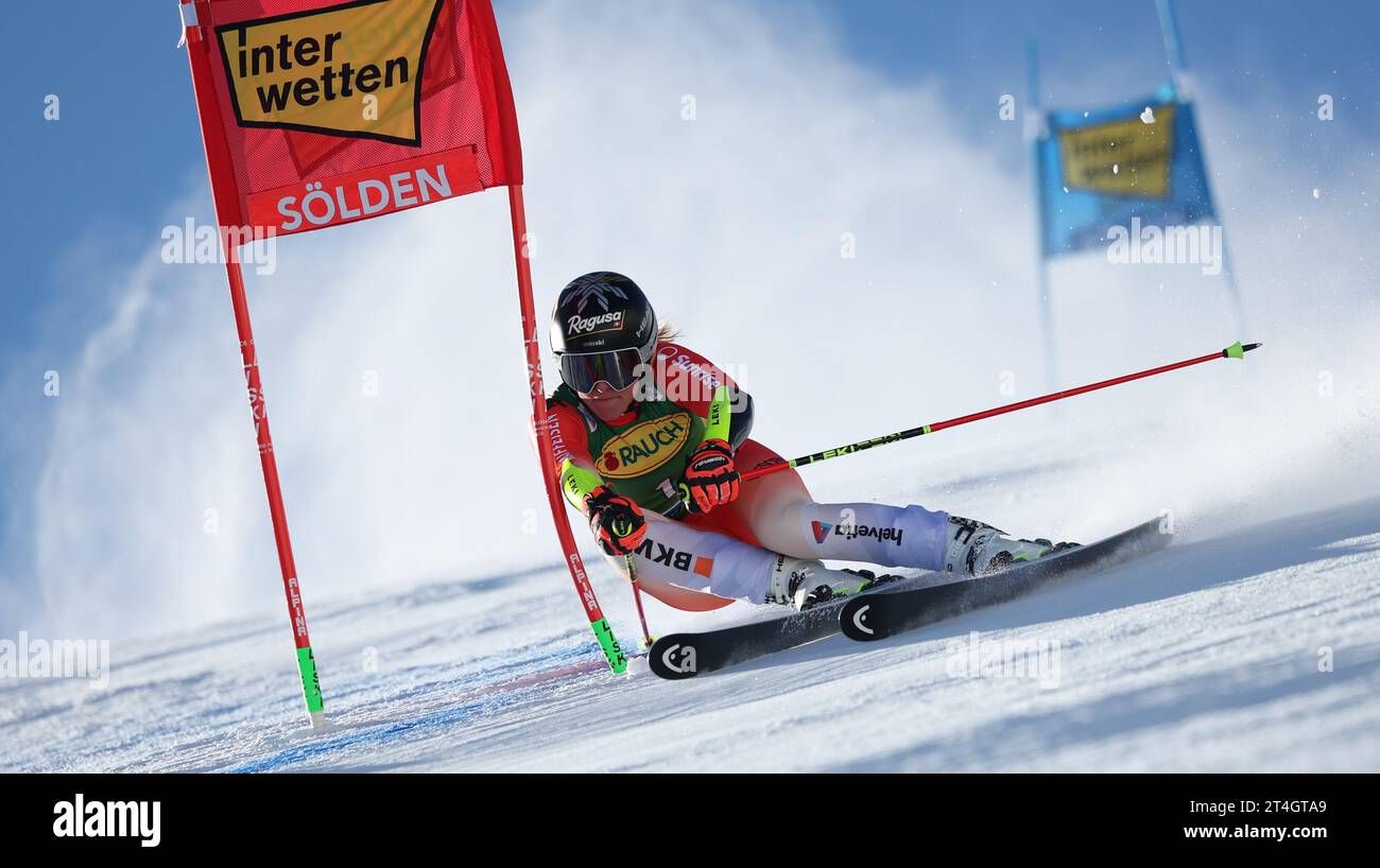 Soelden, Austria. 28th Oct, 2023. "ALPINE SKIING - FIS WC 2023-2024 Men ...