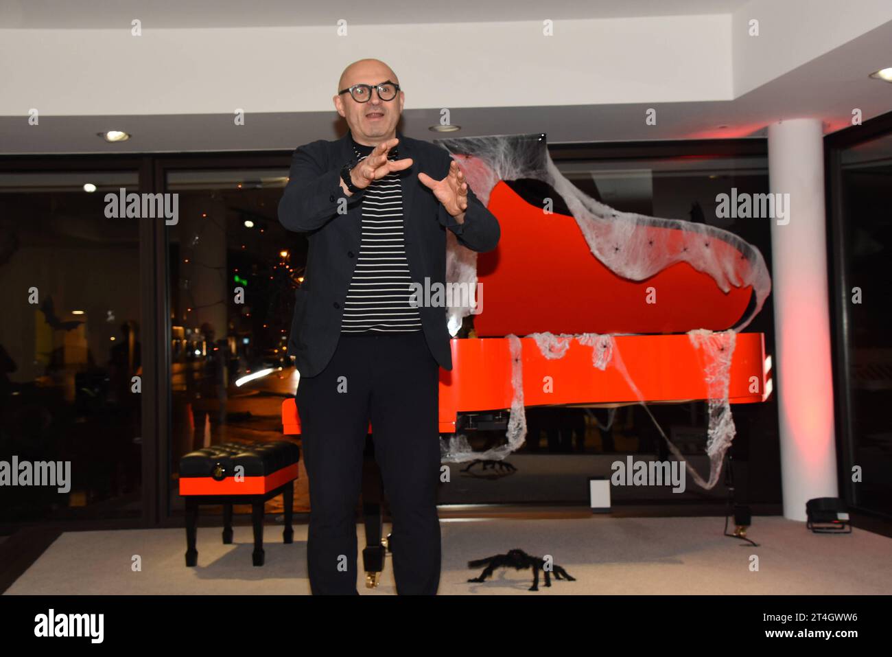 Joe Plakinger Steinway und Sons Hausherr Muenchen 30.10.2023 ...