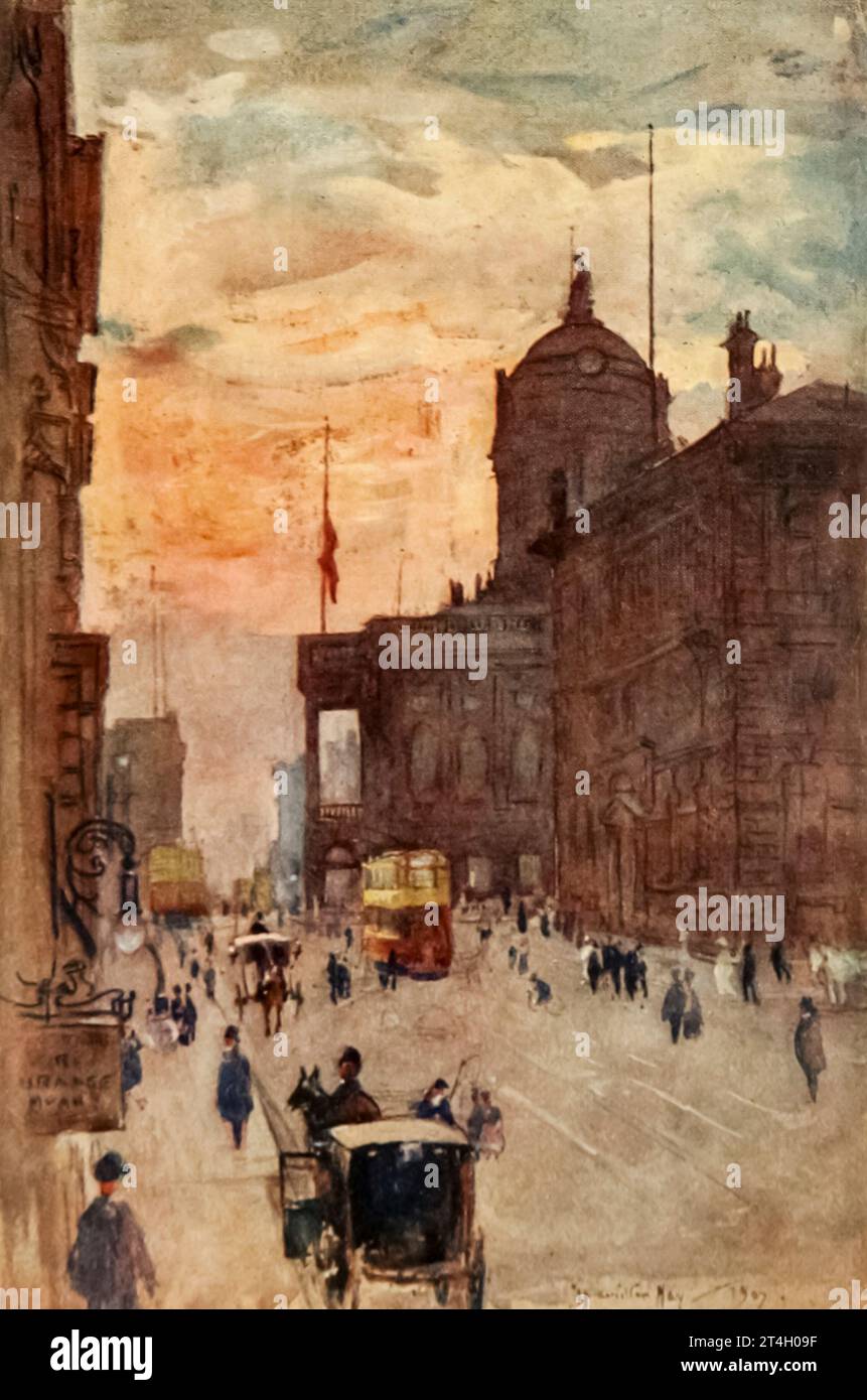 Liverpool Town Hall Painted by J. Hamilton Hay from the book ...