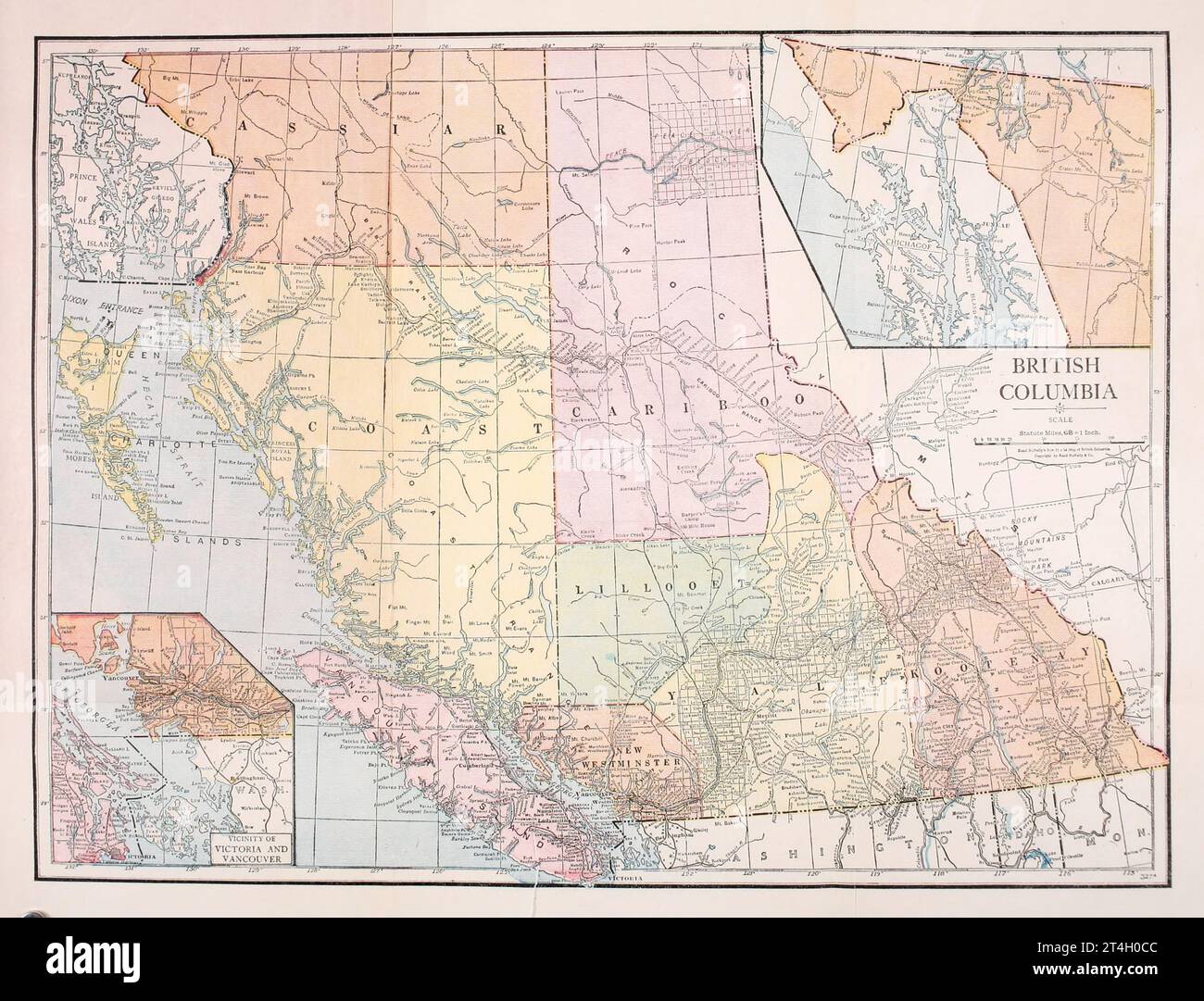 Hudson’s bay company map hi-res stock photography and images - Alamy
