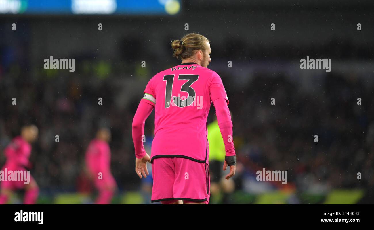 Tim Ream of Fulham during the Premier League match between Brighton and ...