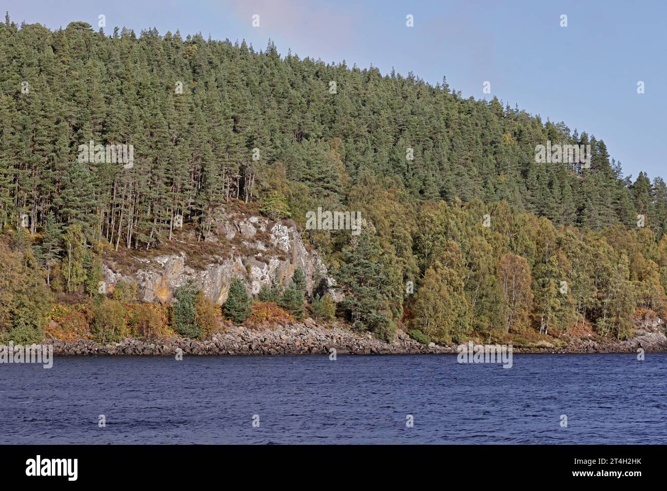 View of Loch Affric Glen Affric Scotland UK Stock Photo - Alamy