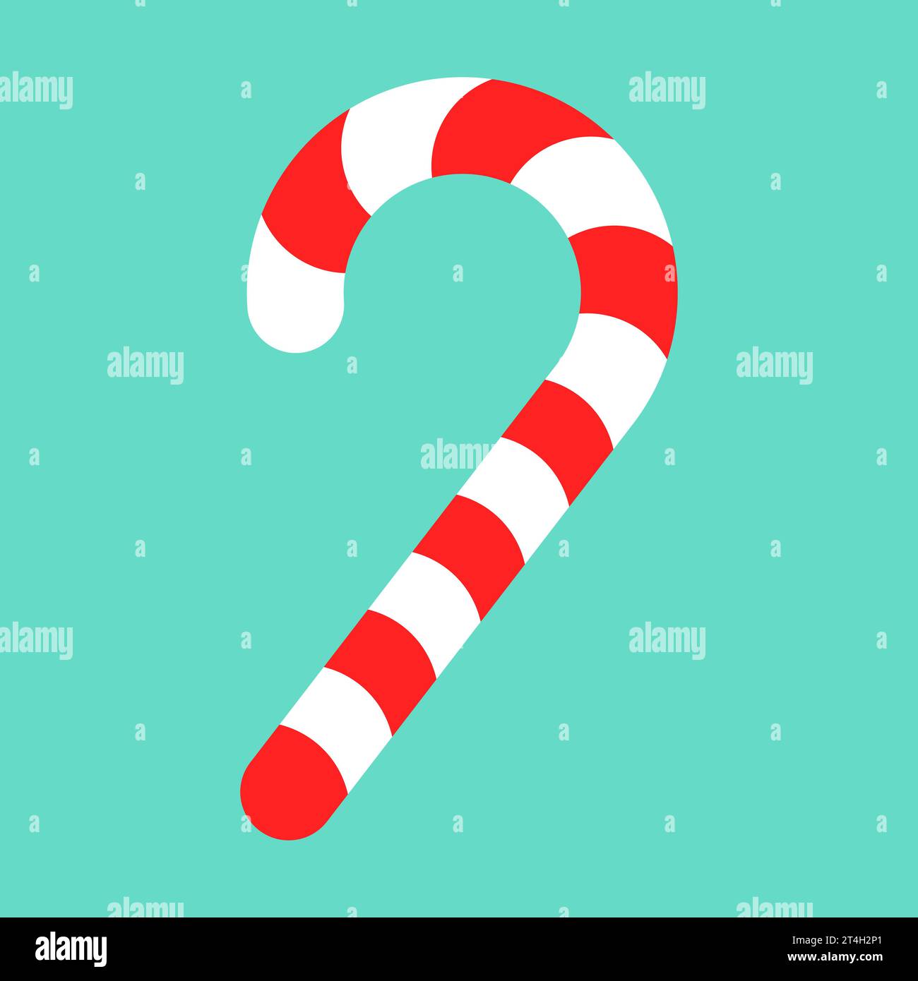 Candy cane christmas white red Stock Vector Images - Alamy