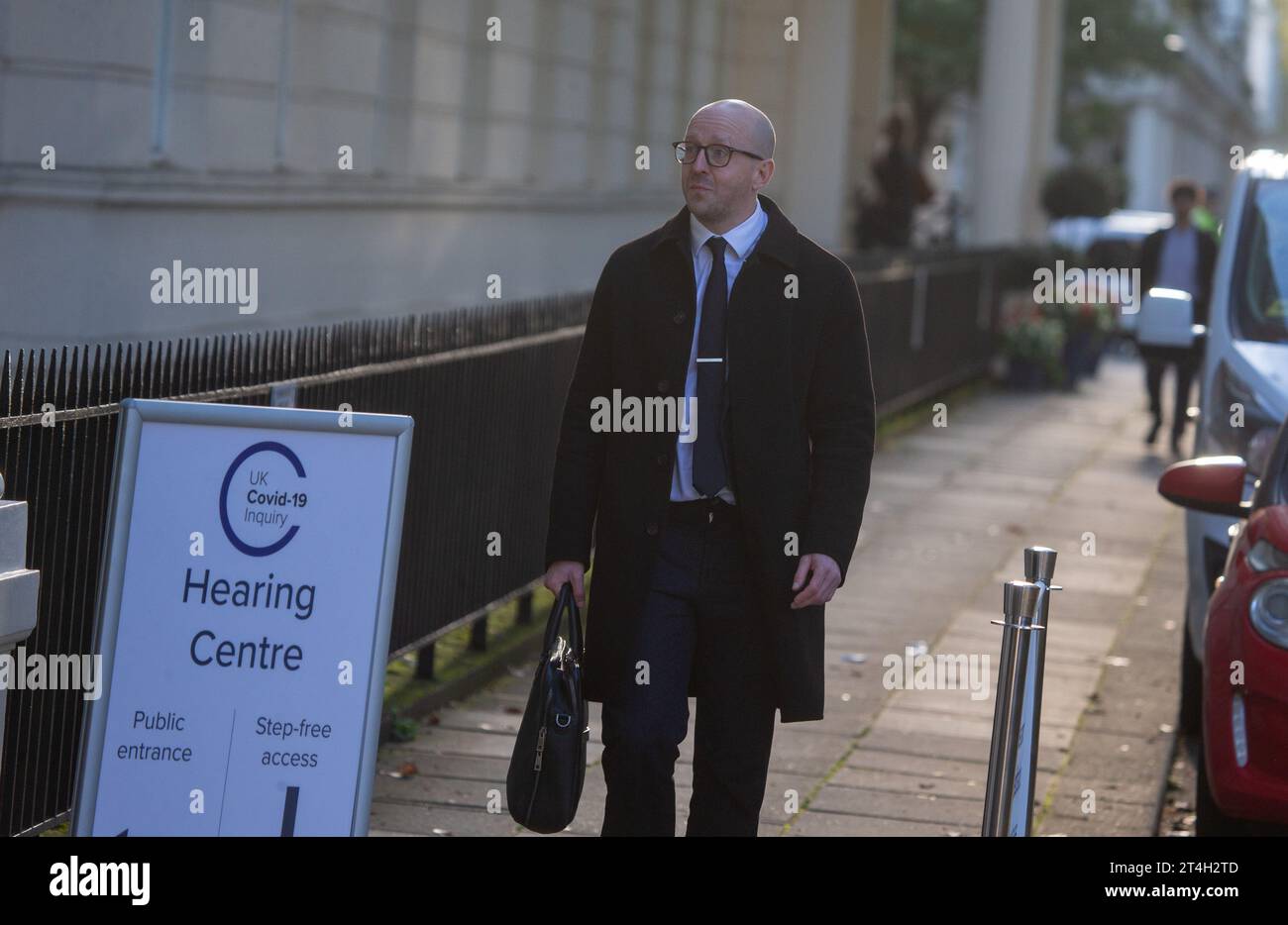 London, England, UK. 31st Oct, 2023. Former Director of Communications ...