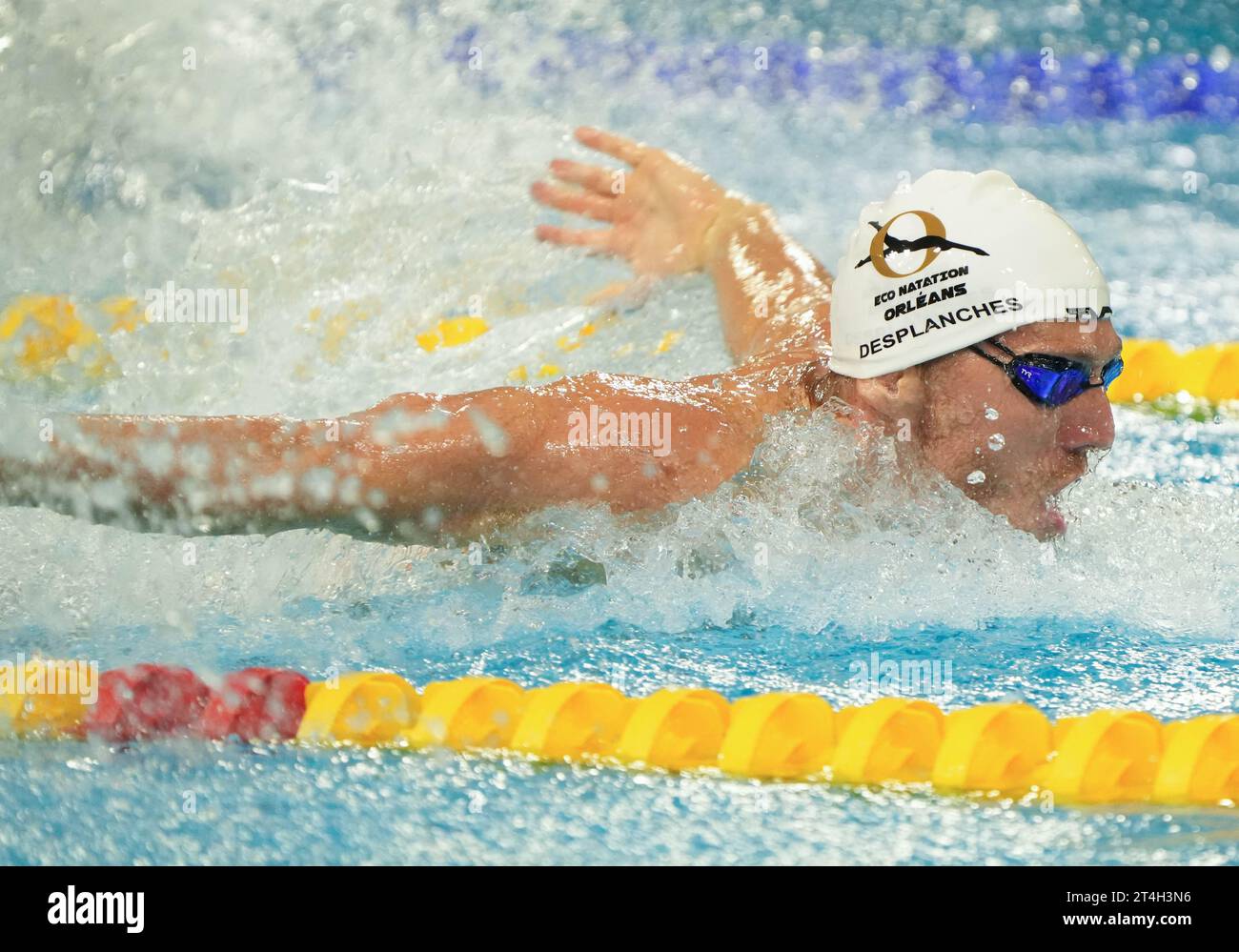 Angers, France. 26th Oct, 2023. Jeremy Desplanches of ETUDIANT CLUB ...