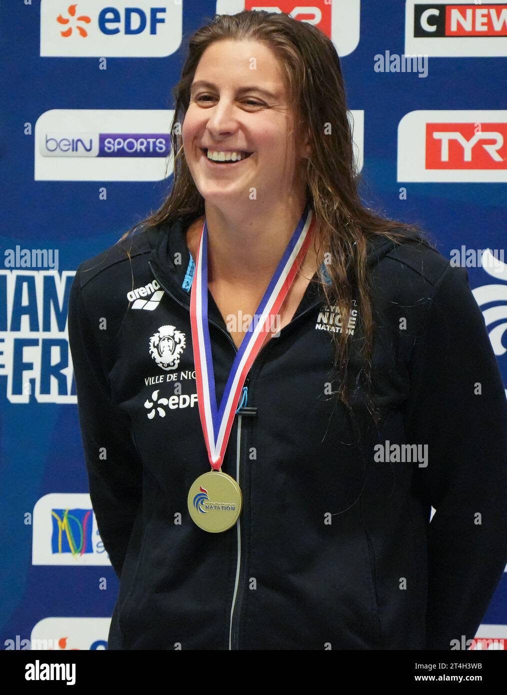 Angers, France. 26th Oct, 2023. Charlotte Bonnet of OLYMPIC NICE ...