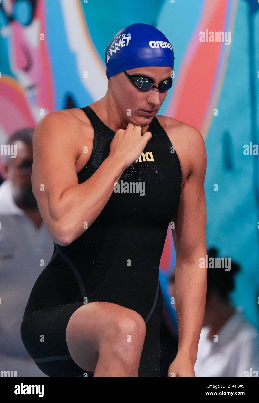Angers, France. 26th Oct, 2023. Charlotte Bonnet of OLYMPIC NICE ...
