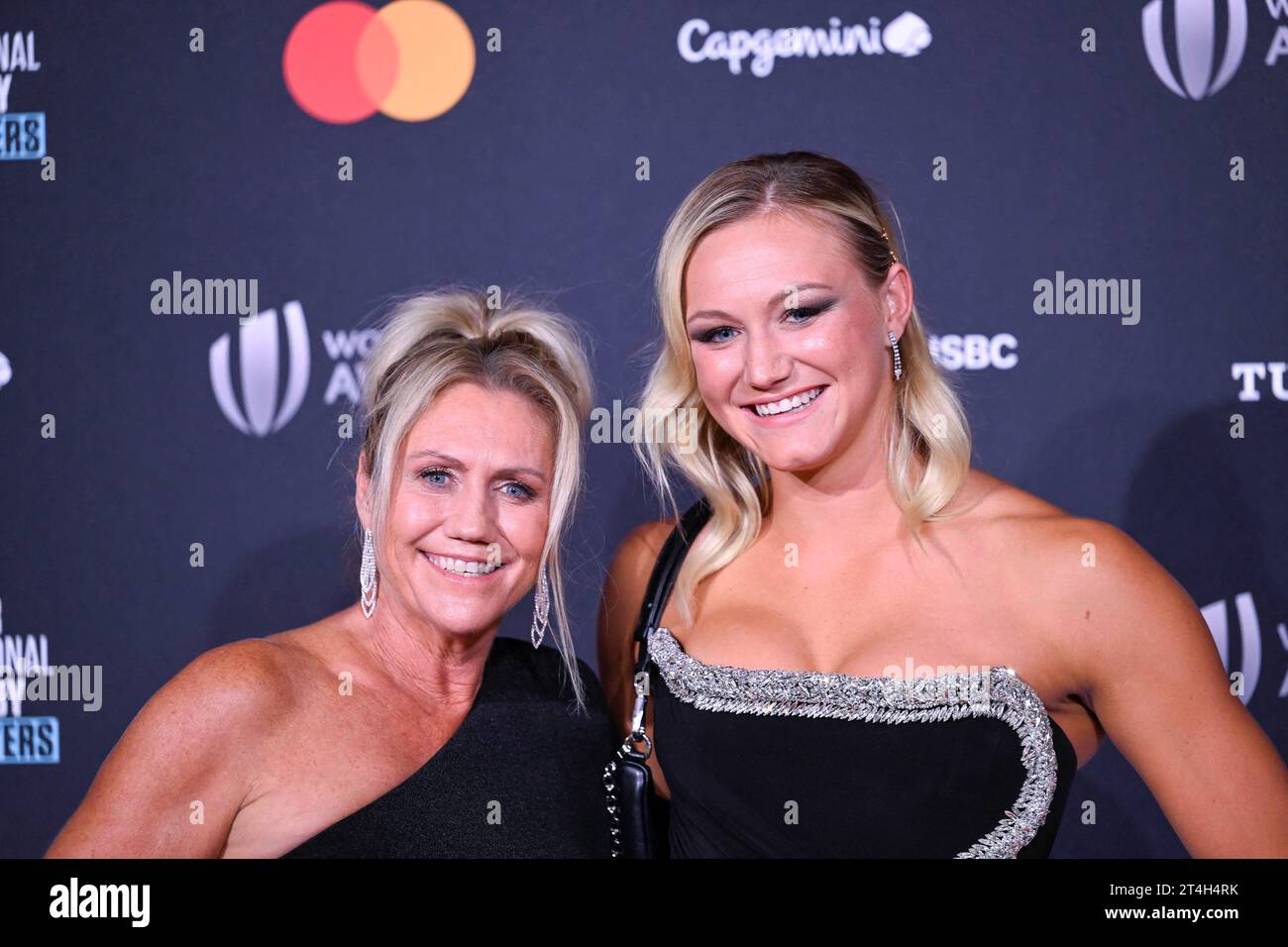 Maddison Levi during the World Rugby Awards at Opera Garnier on October ...