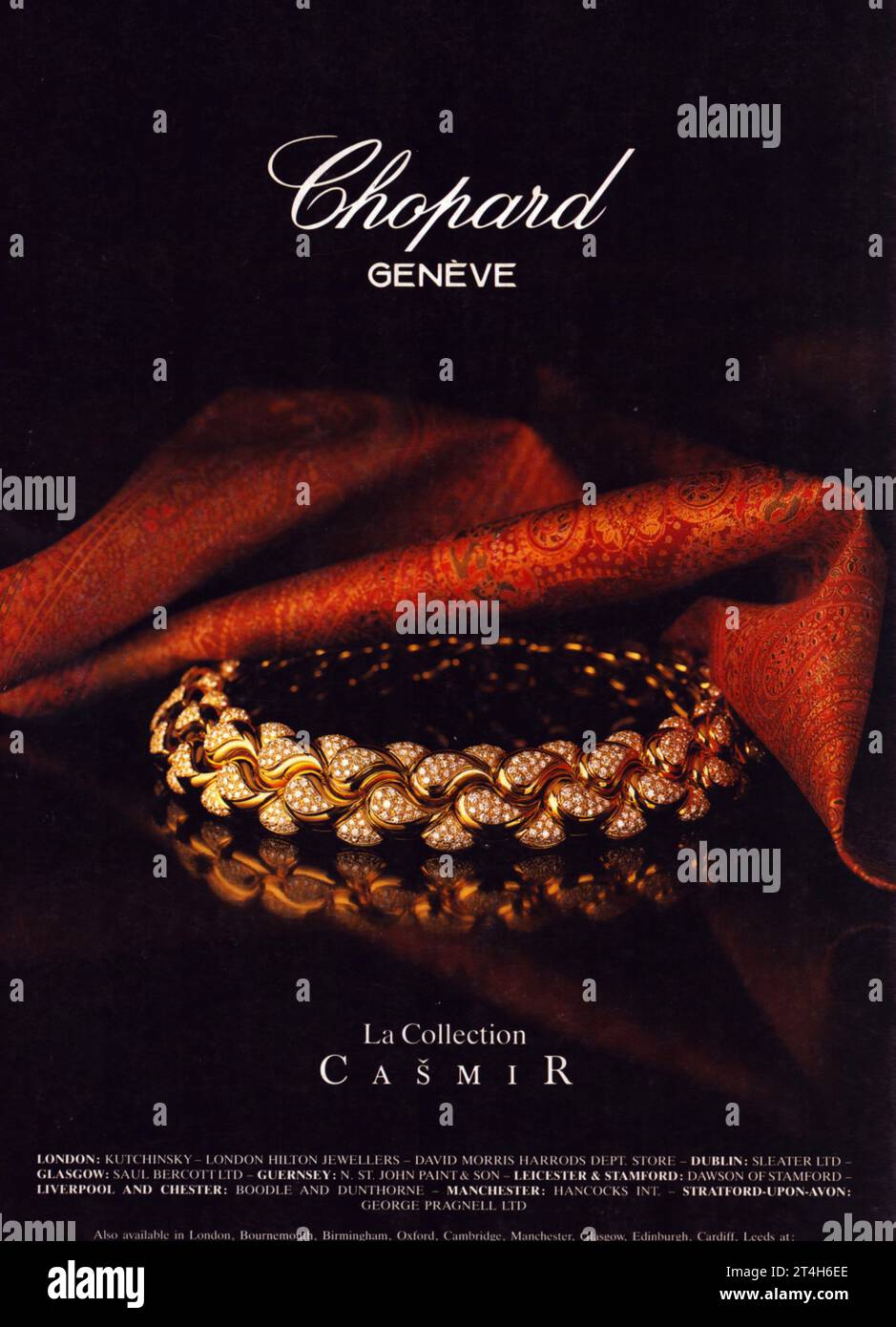 Chopard Geneve la collection casmir, Chopard gold bracelet Chopard gold ...