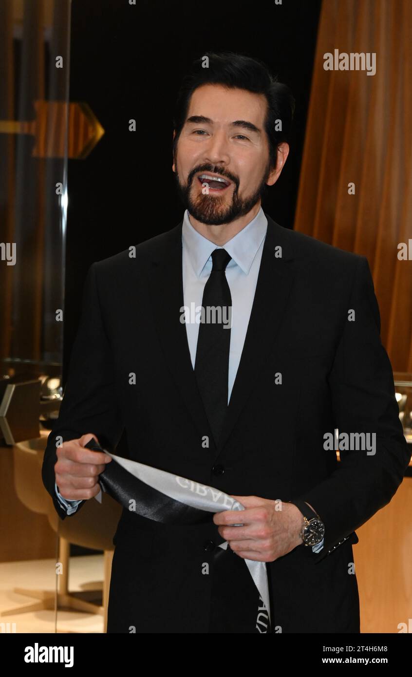 Chinese American pop icon and singer Fei Xiang attends an activity in ...